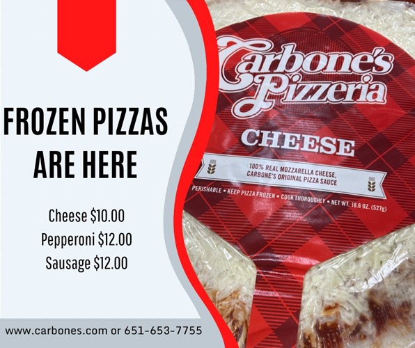 Menu | Carbone's Pizzeria Online Ordering